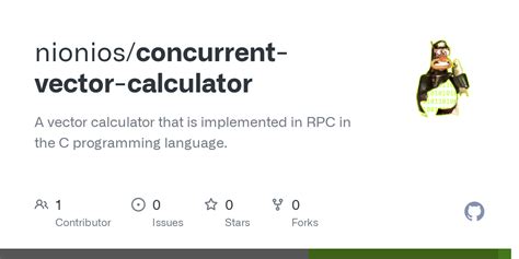 Github Nioniosconcurrent Vector Calculator A Vector Calculator That