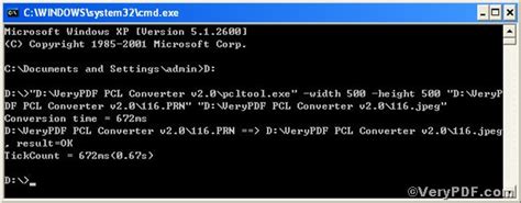 Convert Prn To Jpeg And Set Page Size Via Command Line Verypdf