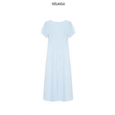 2024 New Summer Style French Gentle Style Dress With Slim Waist And Slim Temperament Niche Bow