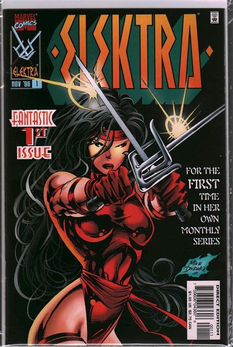 Vtg Marvel Comics Elektra Fantastic 1st Issue 1 Comic Book 1996 Ebay Marvel Cómics