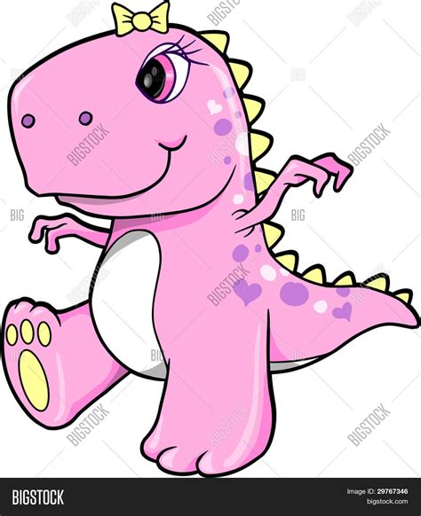 Cute Pink Girl Vector And Photo Free Trial Bigstock