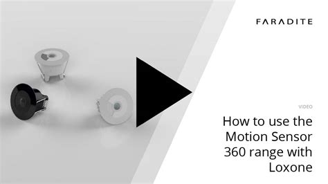 Motion Sensor 360 White 0 10v Lux — Faradite