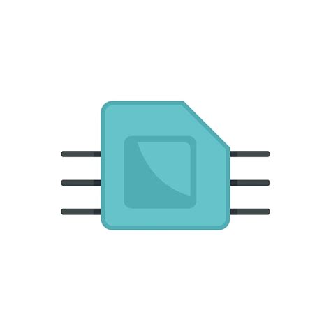 Premium Vector Phone Esim Icon Flat Illustration Of Phone Esim Vector