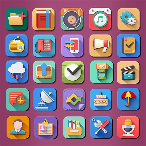 扁平化图标嘿soul 站酷zcool