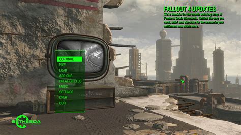 Fallout 1 Main Menu At Fallout 4 Nexus Mods And Community