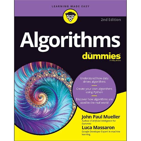Algorithms For Dummies 2nd Edition For Dummies John Paul Mueller
