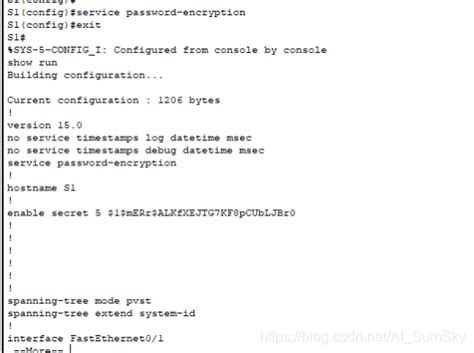 Packet Tracer 交换机和终端设备的基本配置1043 Packet Tracer 基本设备配置 Csdn博客