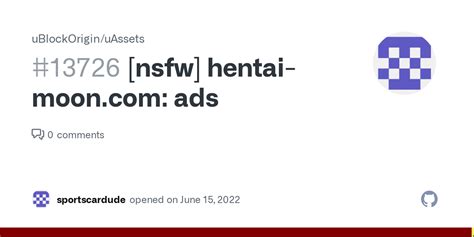 Nsfw Hentai Moon Ads Issue UBlockOrigin UAssets GitHub