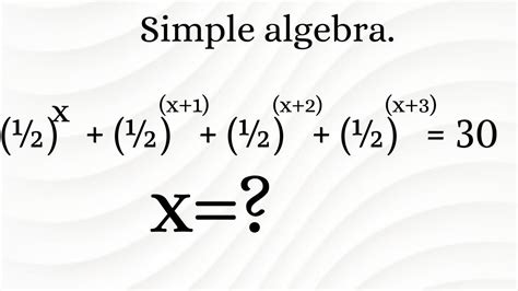 Math Problem A Very Nice Exponential Equation For Math Lovers YouTube