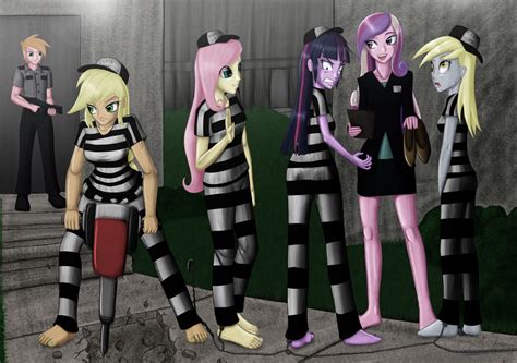 Commission 89 Mlp Prison Work By Artemis Polara On Deviantart