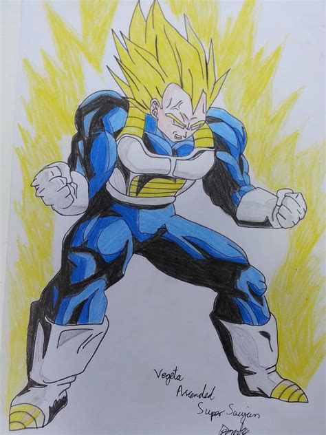 Vegeta Ascended Super Saiyan 2 By Mind Within The Void On Deviantart