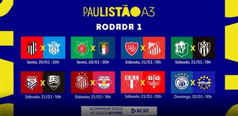 Fpf Divulga Tabela Detalhada Da Série A3 Do Paulista 2023 Confira