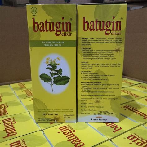 Batugin Elixir 120 Ml And 300ml Ex 2027 Lazada Indonesia
