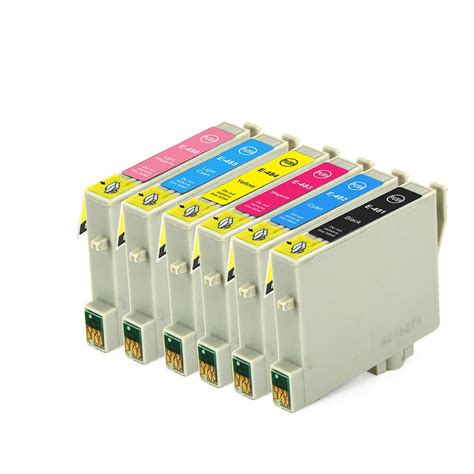 6 Cartouche D Encre Compatible Epson 48 T048 XL CMYKLCLM