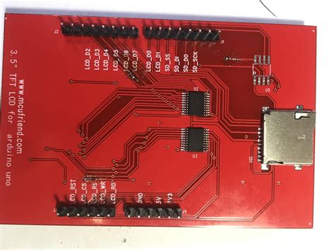 Mcufriend 35 Touchscreen Backlight Mod Possible Displays