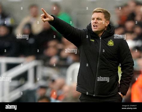 File Photo Dated 25 11 2023 Of Newcastle Boss Eddie Howe Who Has