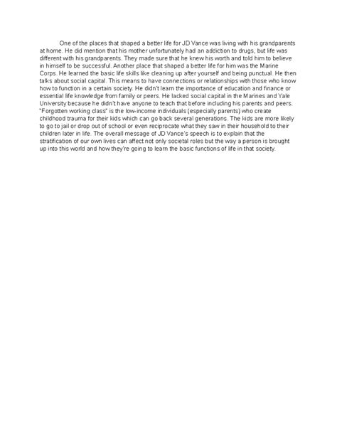 Module 41 Journal The Forgotten Working Class One Of The Places