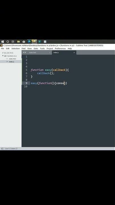 Learn Callback In Javascript In Just 60 Seconds In Hindi Youtube