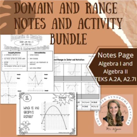 Domain And Range Using Interval Notation Bundle Tpt