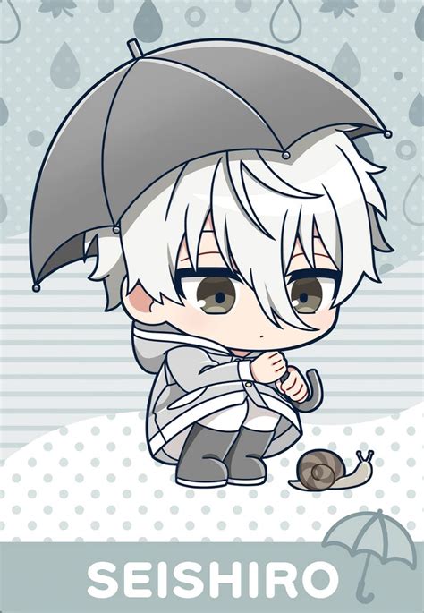 Nagi Seishiro Chibi Chibi Adornos Blackwork Personajes De Anime