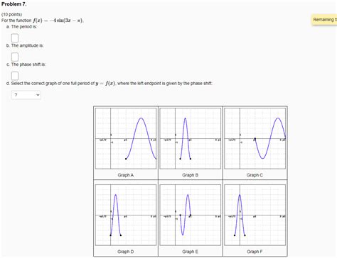 solved problem 7 10 points for the function f x 4
