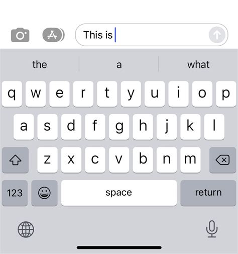 A Smartphone Keyboard There Are Three Prediction Slots Above The Download Scientific