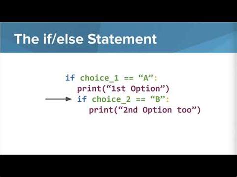 If Else Statements YouTube