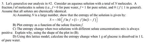 solved 3 let s generalize our analysis in 2 consider an