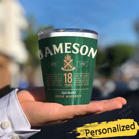 Hot Whiskey Jameson Irish Custom Tumbler Express Your Unique Style