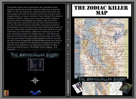 Pin On My New Books The Zodiac Atlas And The Zodiac Killer Map