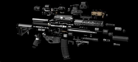 Ayush Banik Custom Ar 15 Full Internals Wip