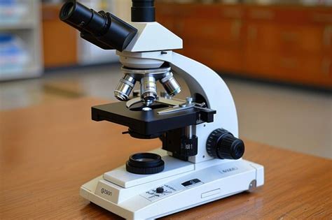 Premium Photo Experiments And Practical Work With A Microscope In The Laboratory Professional