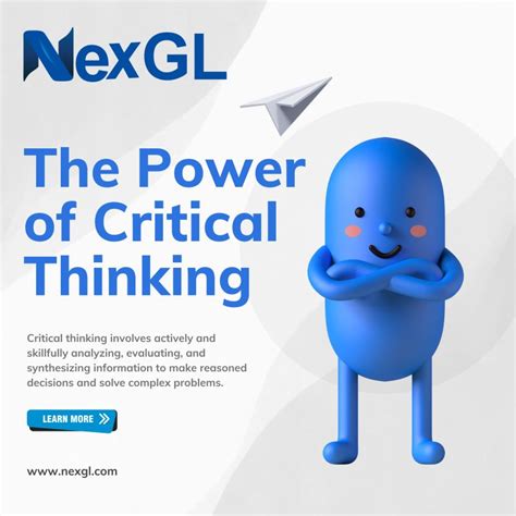 Criticalthinking Problemsolving Lifelonglearning Nex Gen Learning