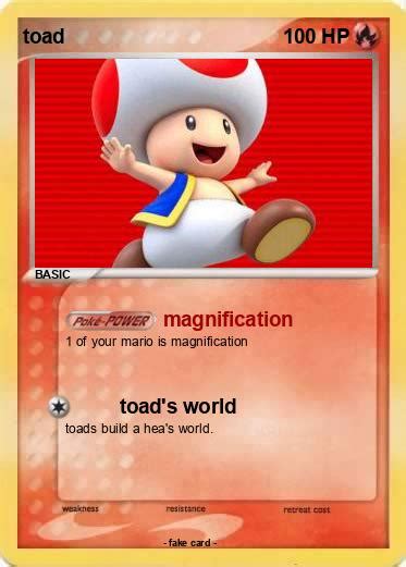 Pokémon Toad 1418 1418 Magnification My Pokemon Card