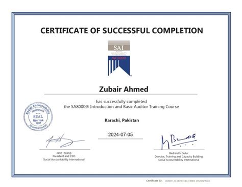 Zubair Ahmed On Linkedin I Am Thrilled To Share That I Have