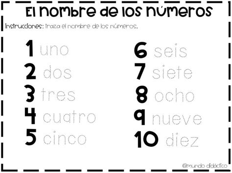 Cuadernillo para trabajar los números del 1 al 20 Orientacion Andujar