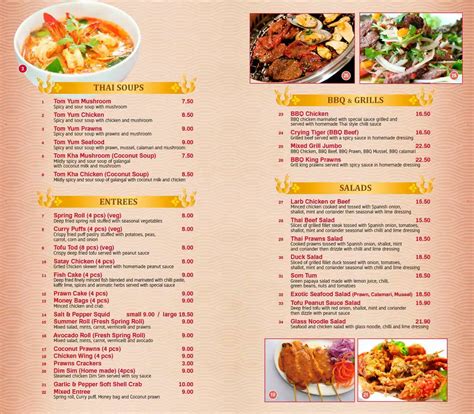 Thai Chao Phraya Menu Menu For Thai Chao Phraya Springfield Brisbane Urbanspoon Zomato
