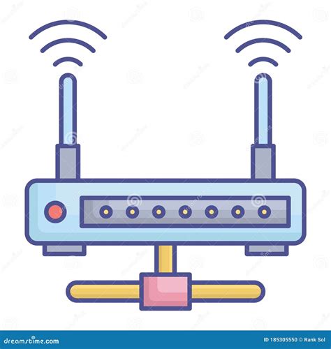 Internet Connection Fill Vector Icon Which Can Easily Modify Or Edit Stock Vector Illustration