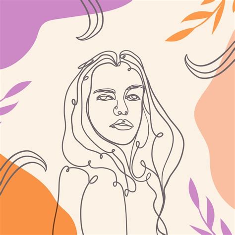 Illustration Dart Dune Ligne Dessinée à La Main Vecteur Gratuite