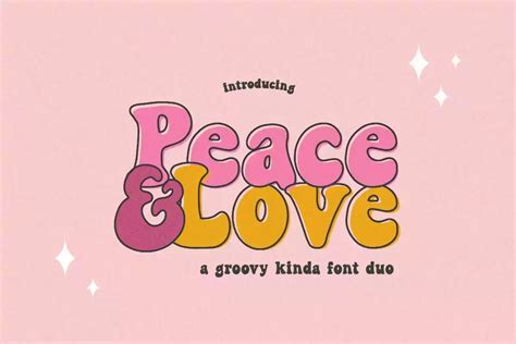 Peace And Love Font Dafont File