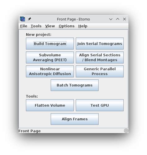 Etomo Tutorial