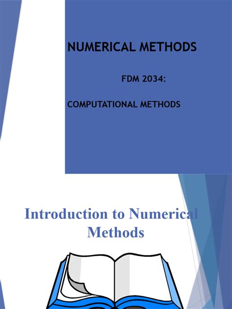 Chapter 1 Error Analysis Download Free Pdf Accuracy And Precision Approximation