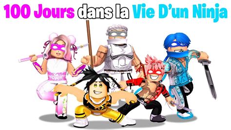 Brookhaven 100 JOURS Dans La VIE D UN NINJA YouTube
