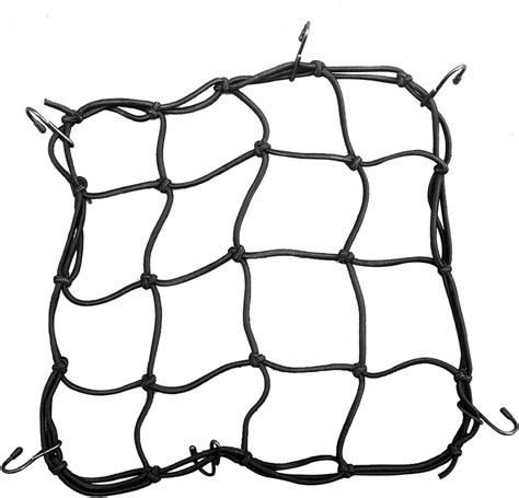 Moonsmc® Expandable Bungee Cargo Net With Metal Hooks Moonsmc