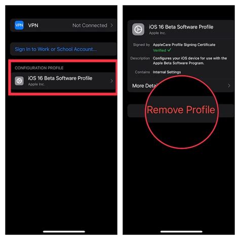 2 Ways Securely Remove Ios 16 Beta Profile From Iphoneipad