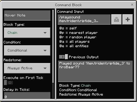 Command Block Tick Delay Not Working For Tp Command Rminecraftcommands