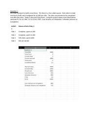 Week EV Homework Problems Docx Question You Have A Project To Build A New Fence The