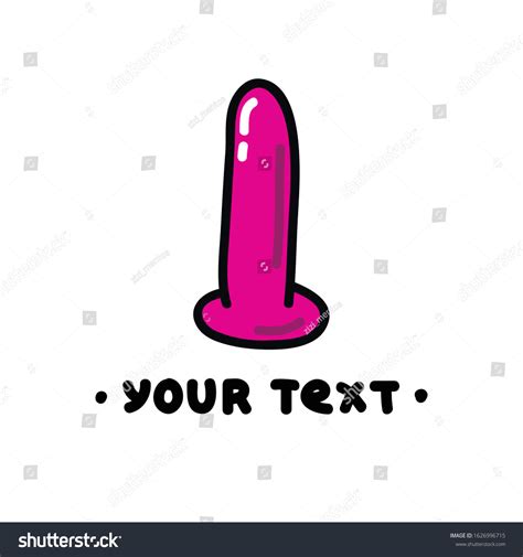 Dildo Sex Toy Doodle Icon Vector Stock Vector Royalty Free 1626996715