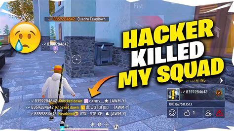 Sabse Khatarnak Hacker 😳 Strixe Killed By Hacker Free Fire Max Youtube