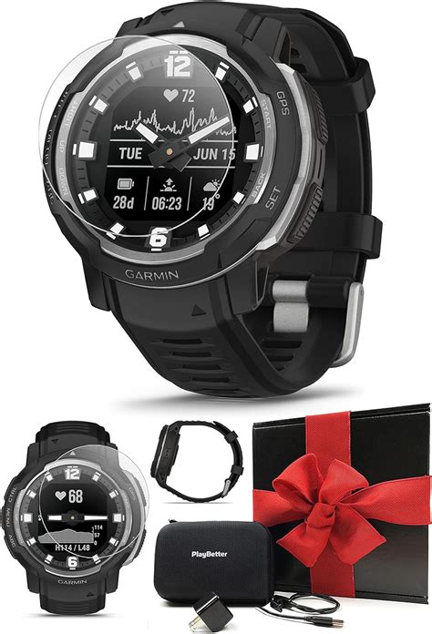 Garmin Instinct Crossover Reloj Inteligente H Brido Resistente Con Manecillas Luminiscentes Y